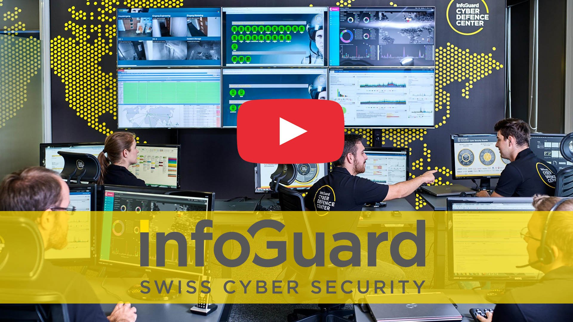Hinter den Kulissen des InfoGuard Cyber Defence Centers